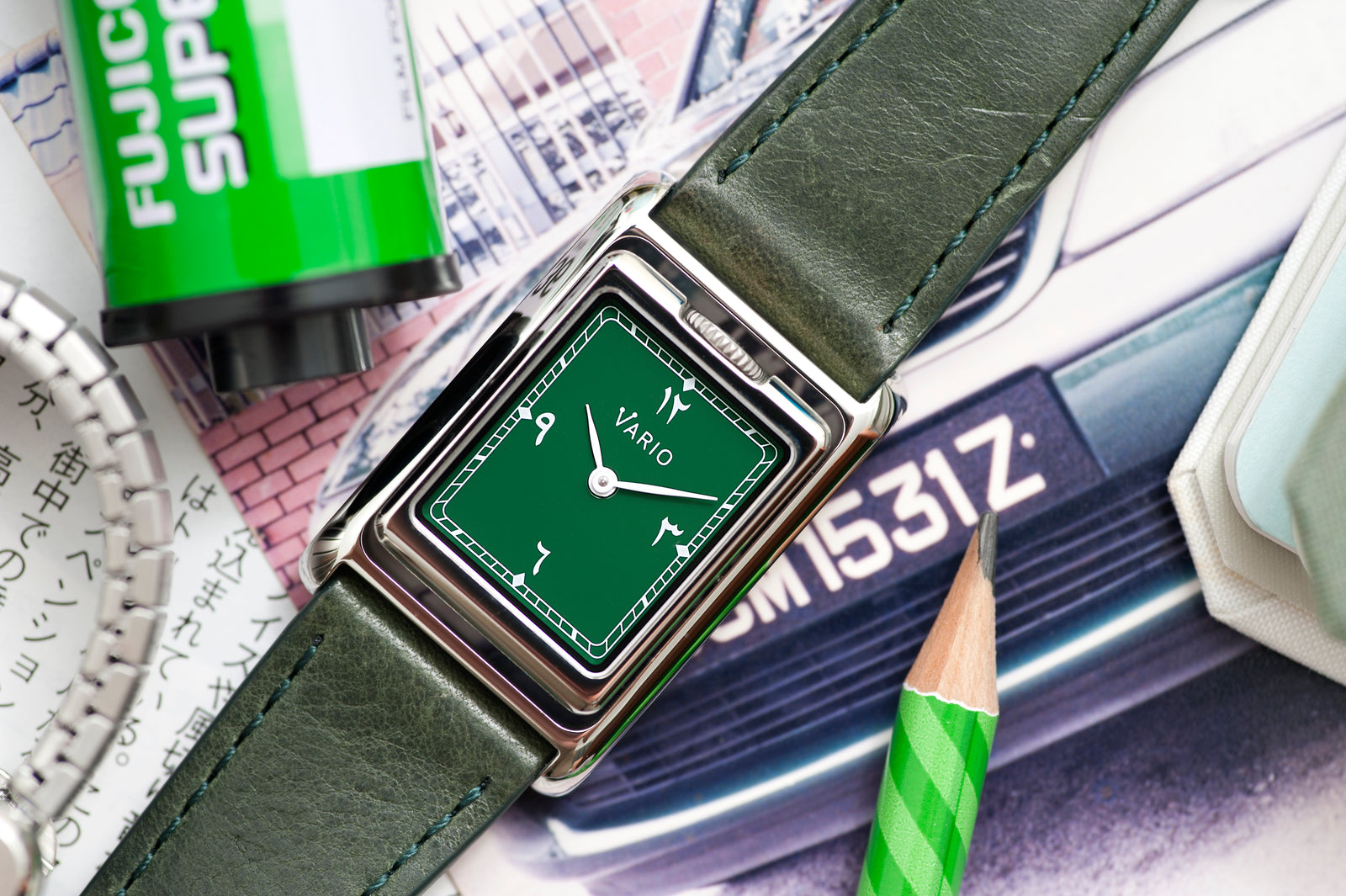 Vario VERSA Reversible Dual Time Watch (Quartz)