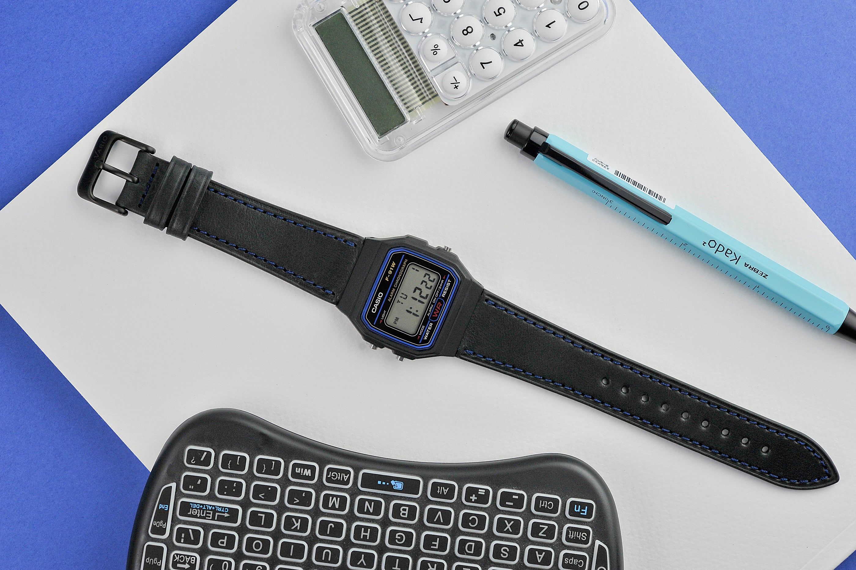 Watch Straps for Casio® F91W & Timex® Q
