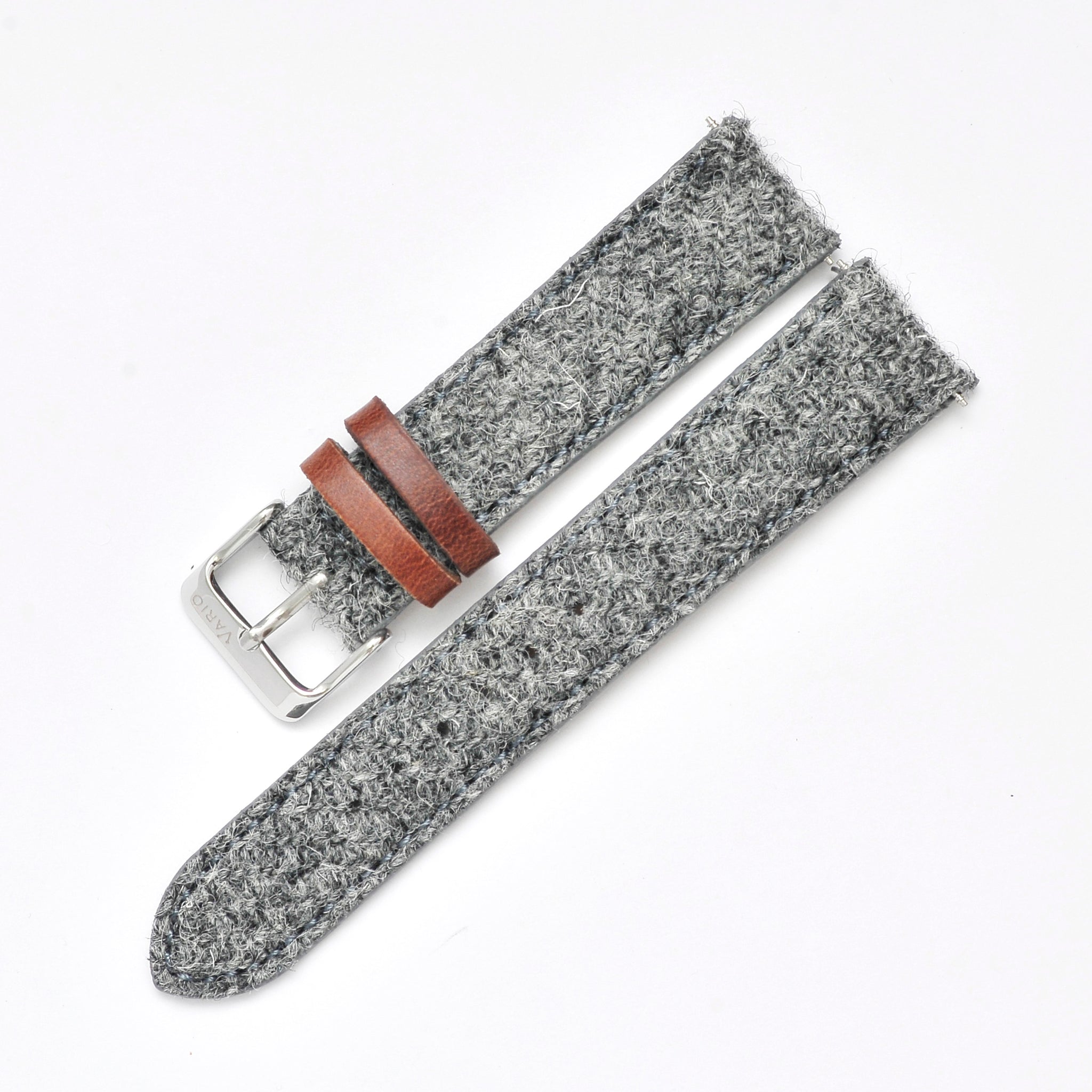 Harris Tweed Ash Grey Watch Strap | Harris Tweed Watch Bands