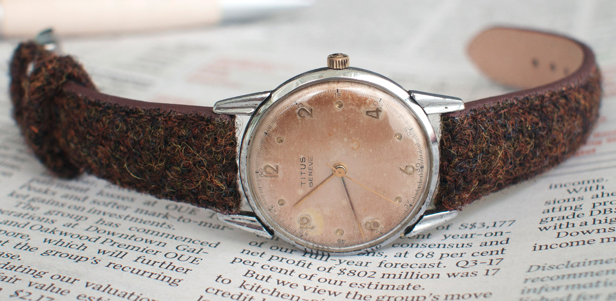 Harris Tweed Strap
