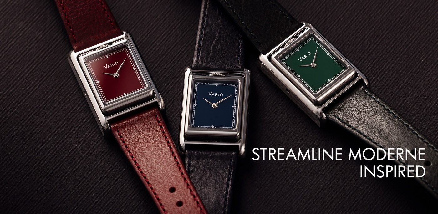 Vario VERSA Reversible Dual Time Watch (Quartz)