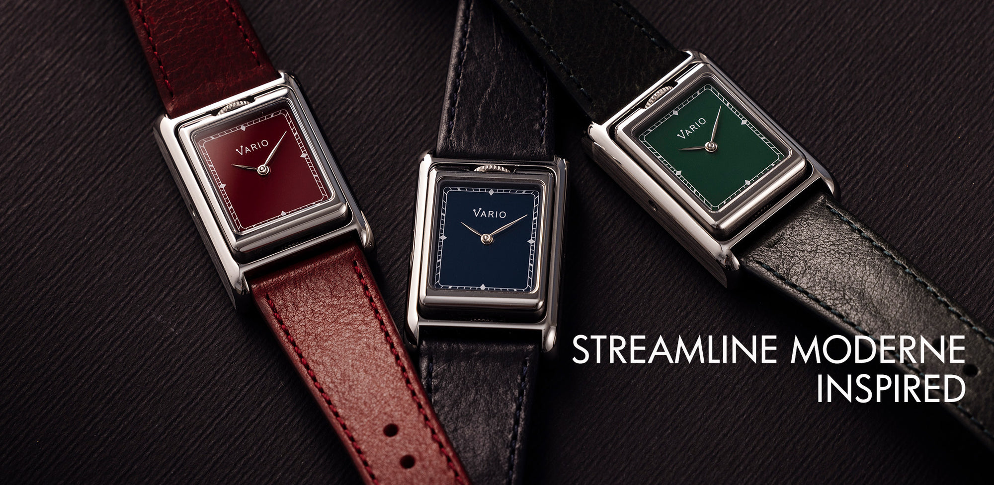 Vario VERSA Reversible Dual Time Watch (Quartz)