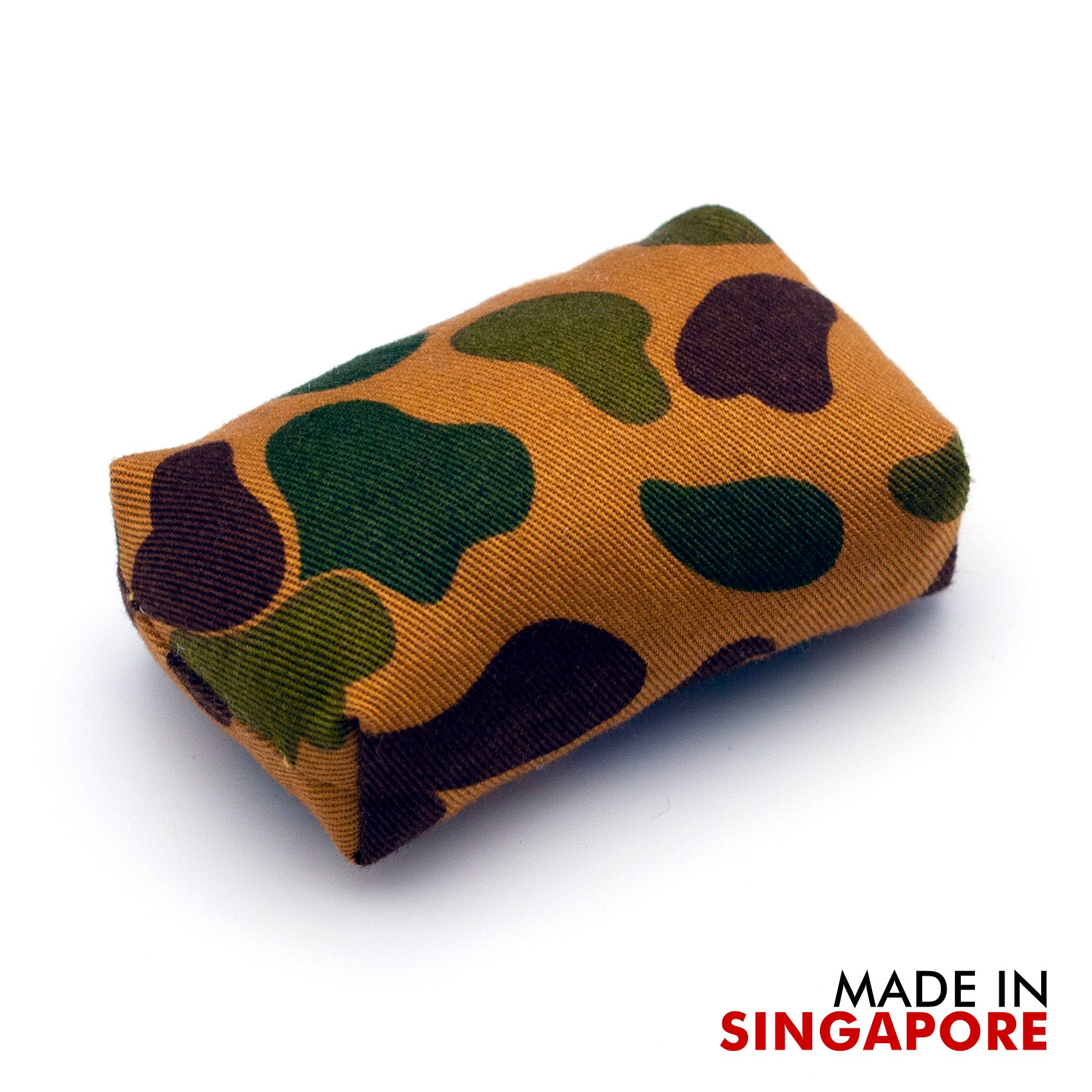 Vario x SAVH Handmade Mustard Camo Soft Watch Pillows