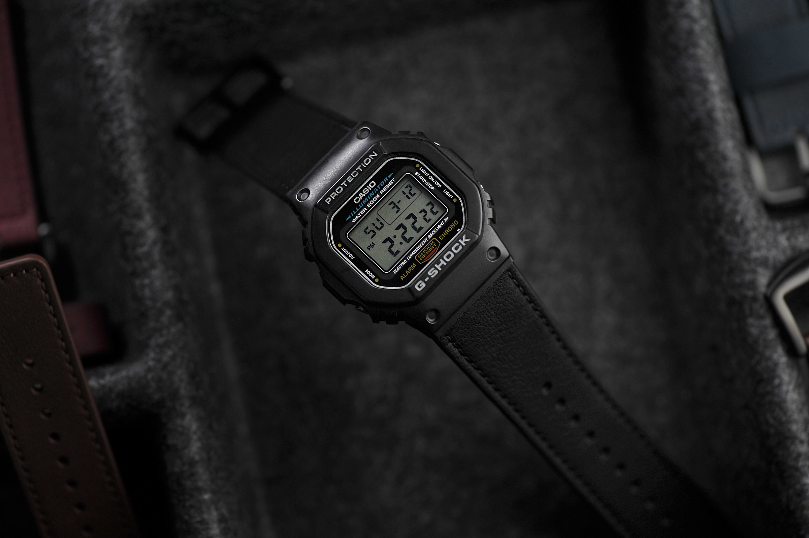 Performance Leather G-Shock Replacement Watch Strap