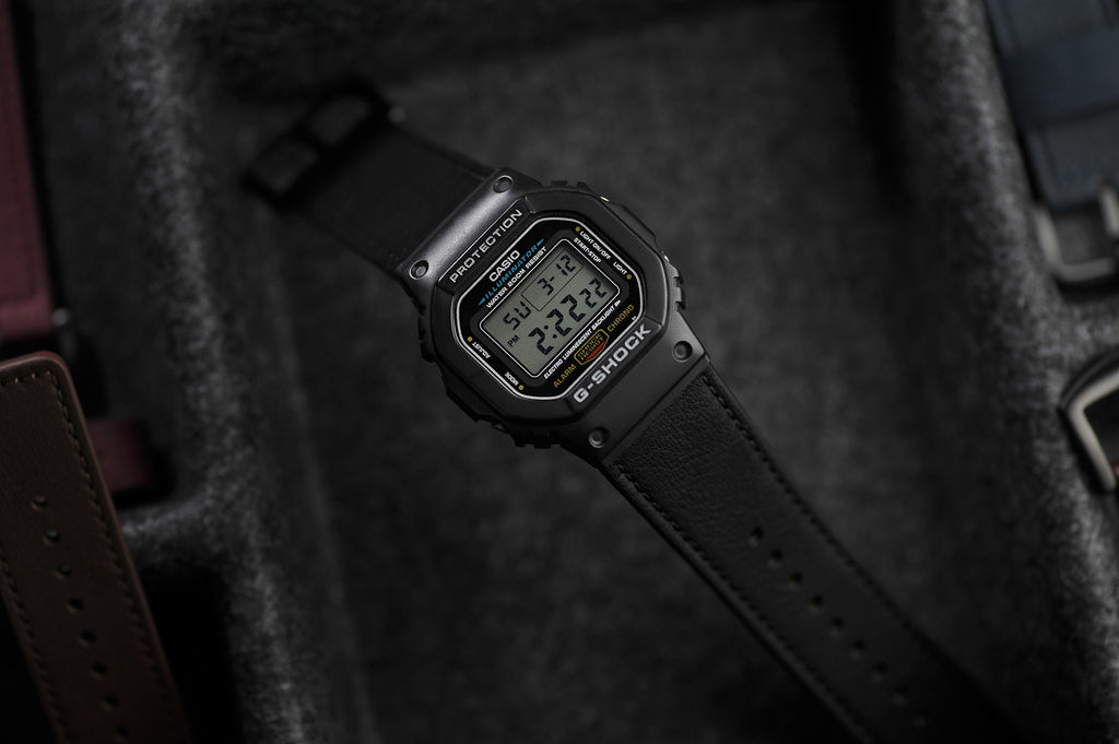 Performance Leather G-Shock Replacement Watch Strap