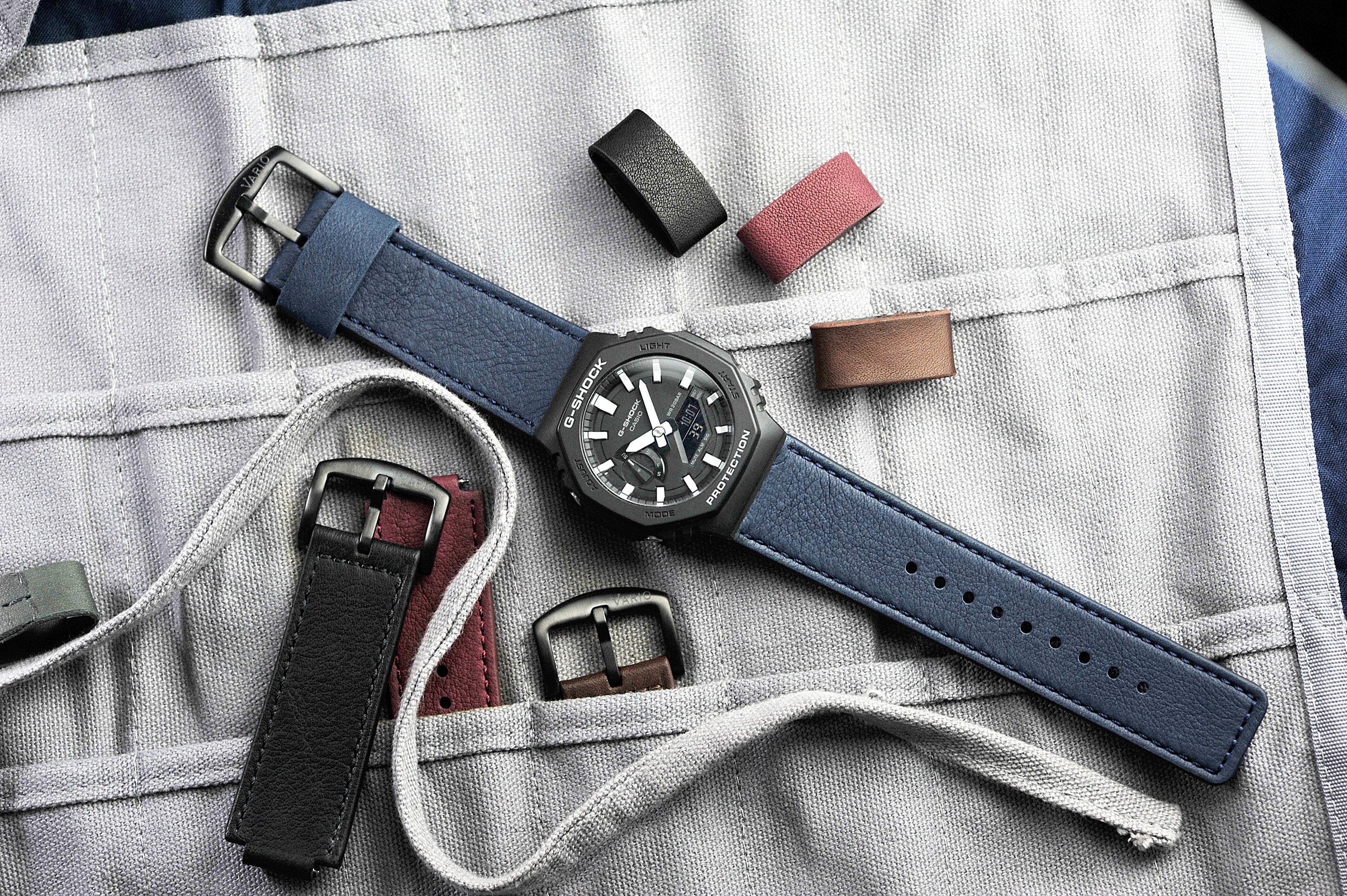 Performance Leather G-Shock Replacement Watch Strap