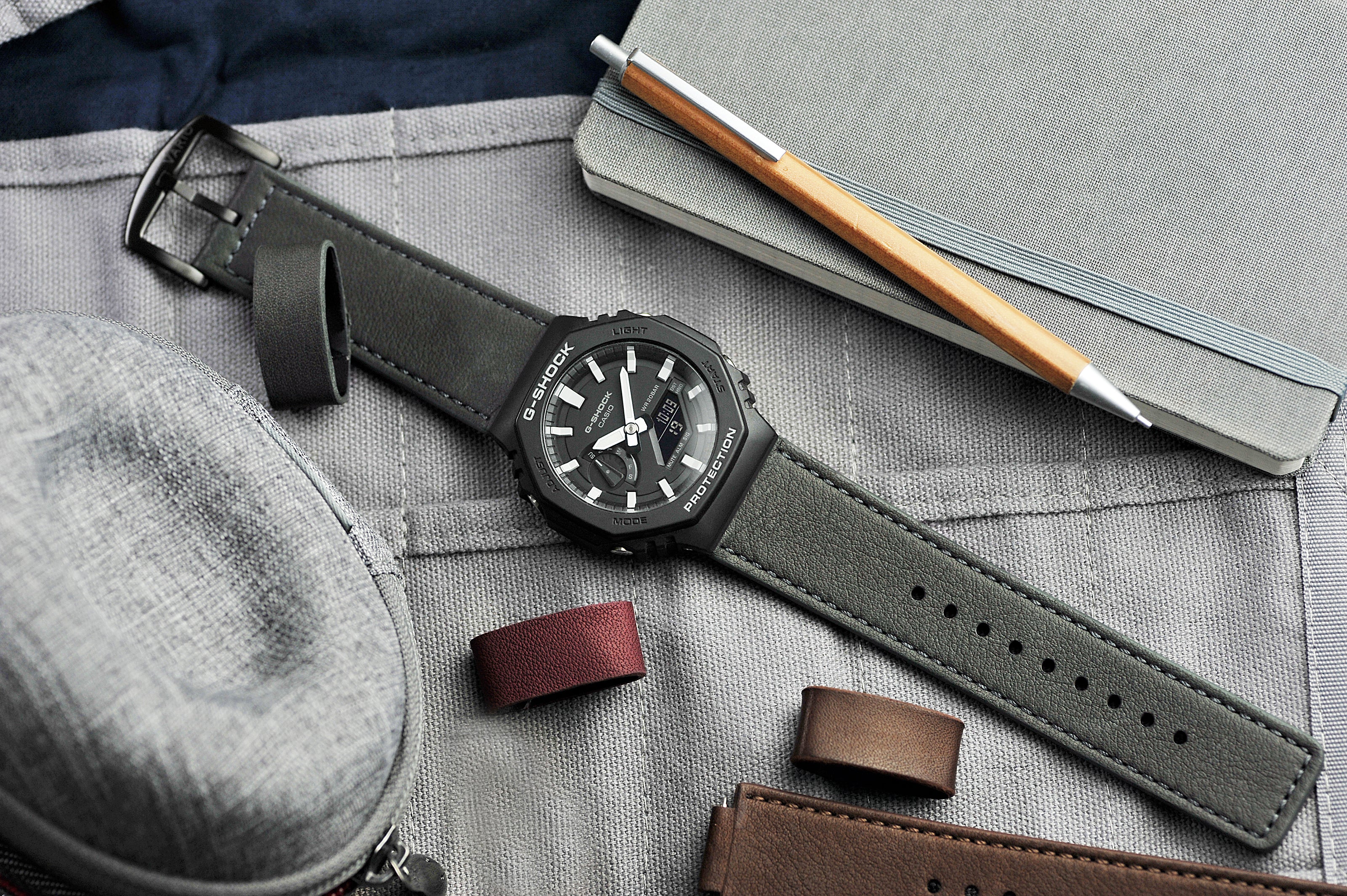 Performance Leather G-Shock Replacement Watch Strap