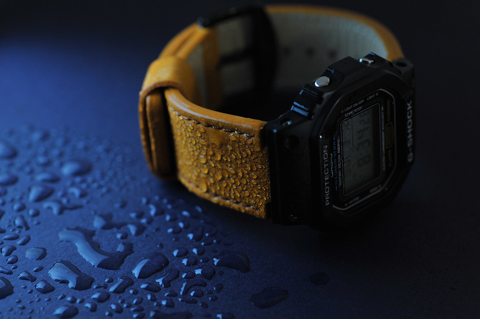 Performance Leather G-Shock Replacement Watch Strap