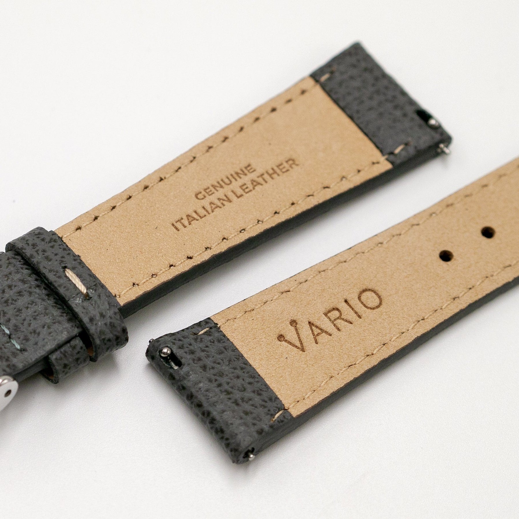 Italian Leather Luxury Watch Strap | Blue | Vario