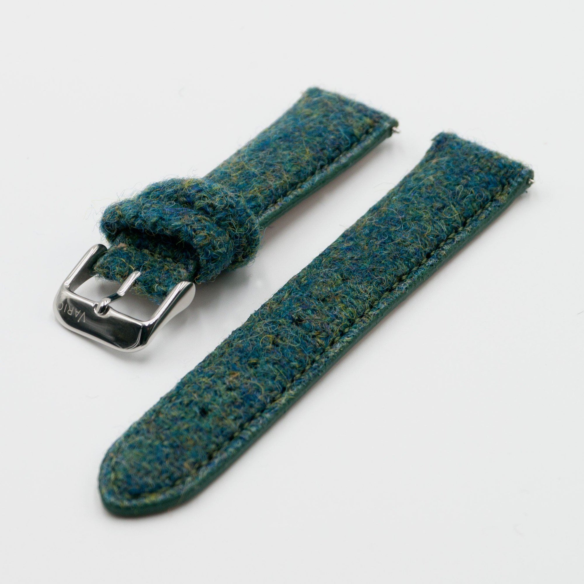 Harris Tweed Peacock Green Watch Strap | Harris Tweed Watch Bands