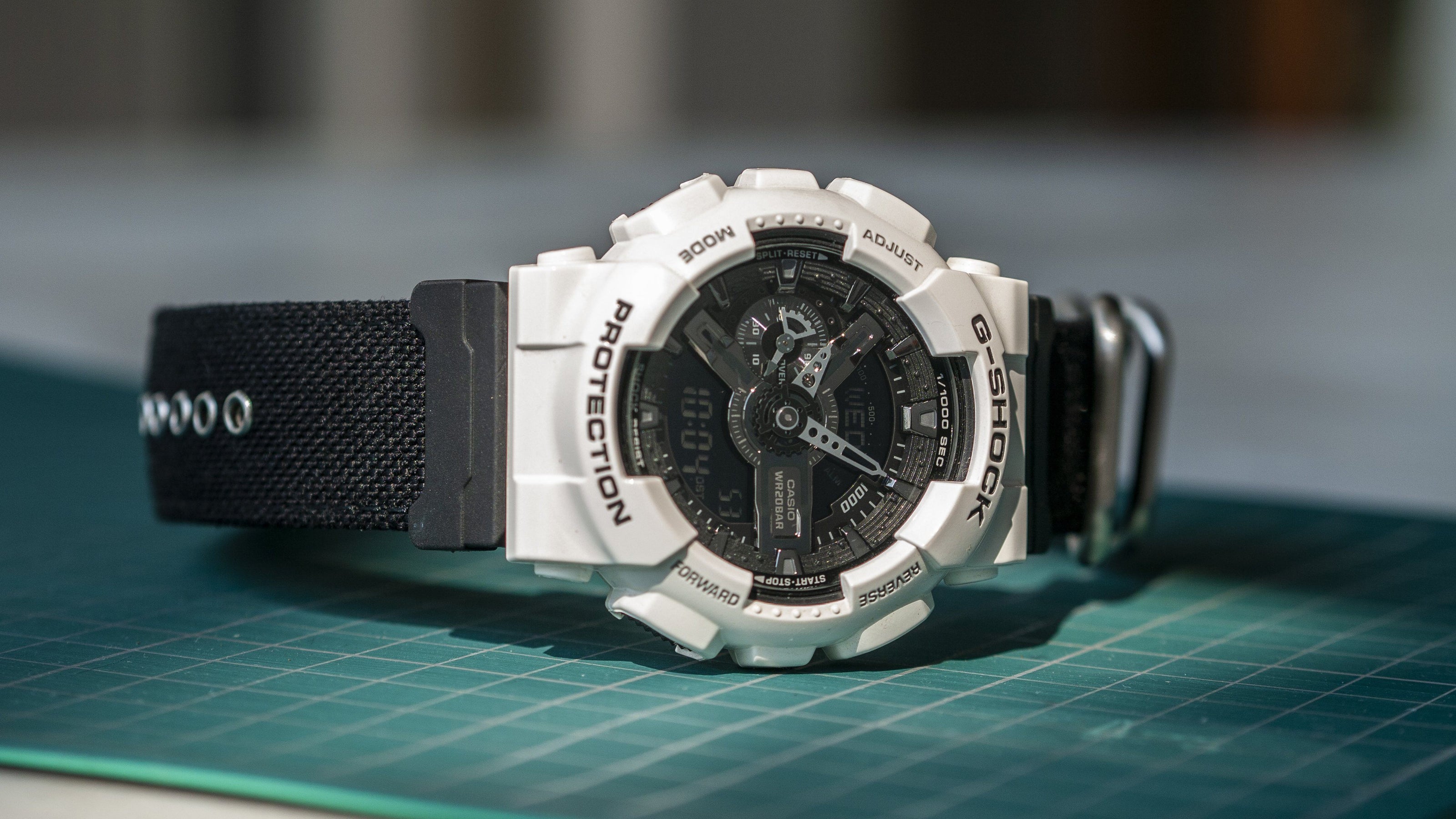 G-Shock Watch Strap | Coal Black G-Shock Watch Strap | Vario