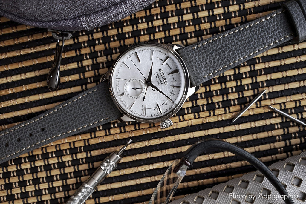 Italian Leather Watch Band | Grey | Vario
