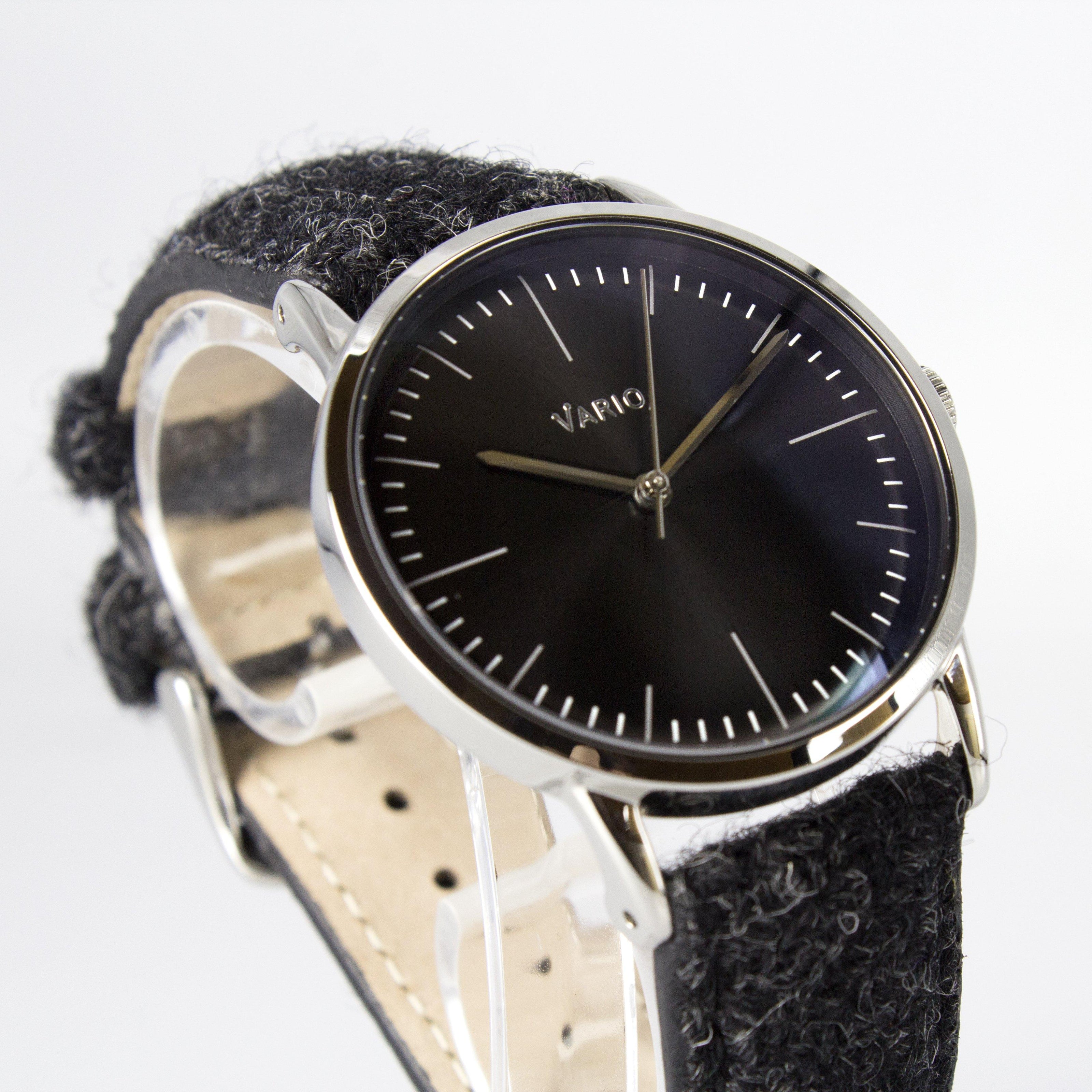 Eclipse Handwound Onyx Dress Watch