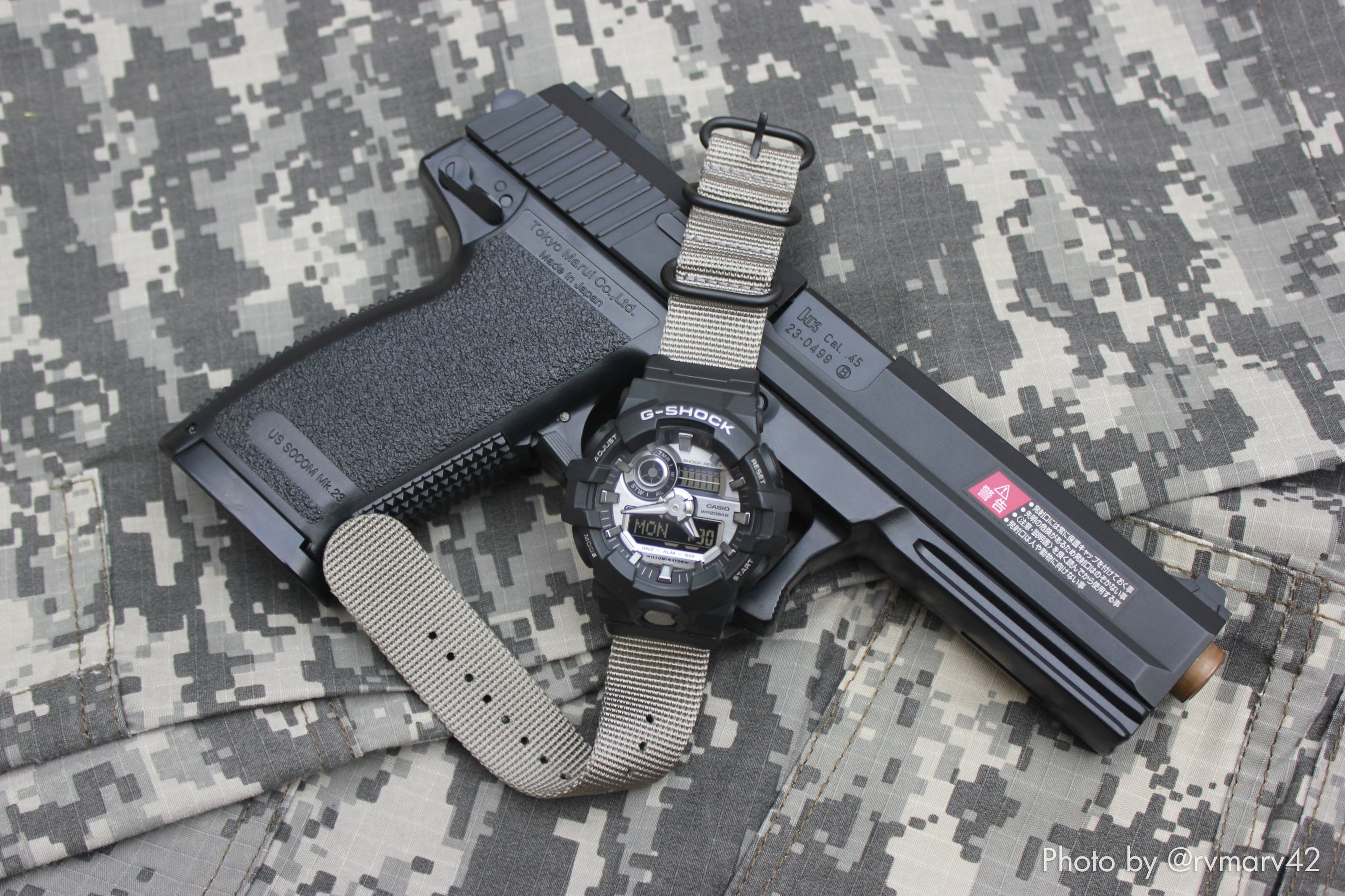 G-Shock Strap | Grey G-Shock Watch Strap | Vario