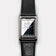Vario VERSA Reversible Dual Time Silver-Black Enamel Watch