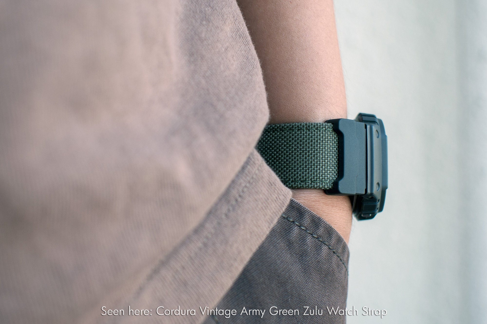 Buy G-Shock Straps Online | Navy Blue G-Shock Watch Strap | Vario